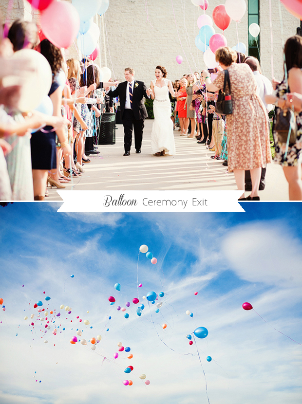 11 Creative & Fun Ceremony Exit Ideas | weddingsonline